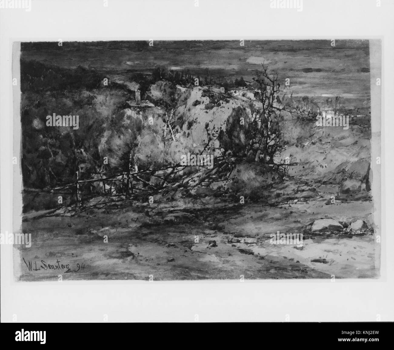 This depiction of a frontier cabin provides insight into the life of ...