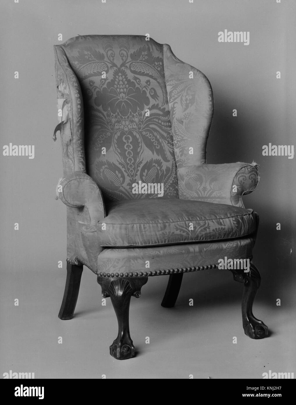 An easy chair from the MET collection, reflecting 18th-century ...