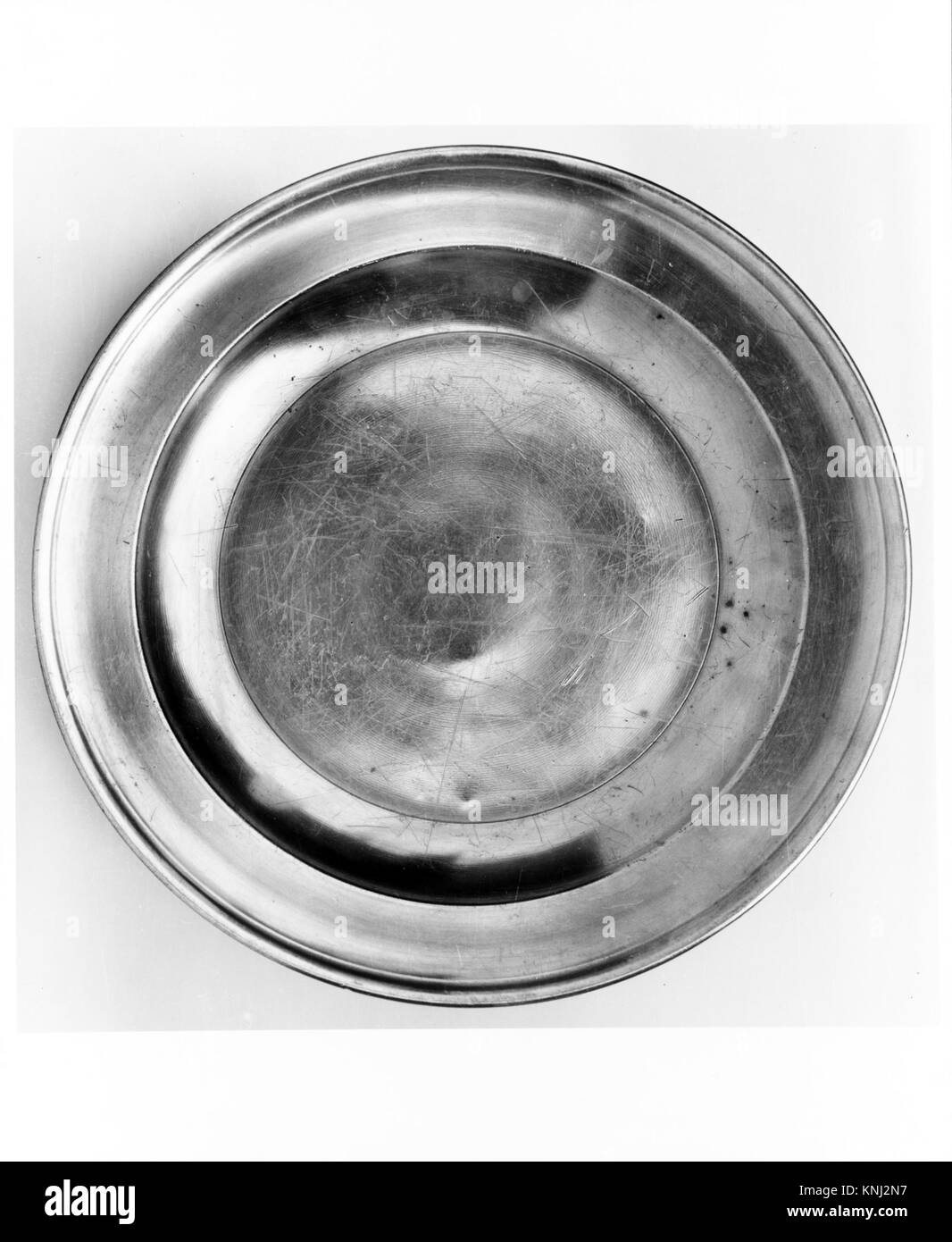 Pewter Dish, American, Maker: William Will (1742–1798), 1764–98, Made ...