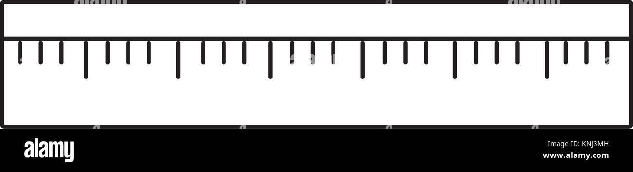 line ruler school tool to study education Stock Vector Image & Art - Alamy