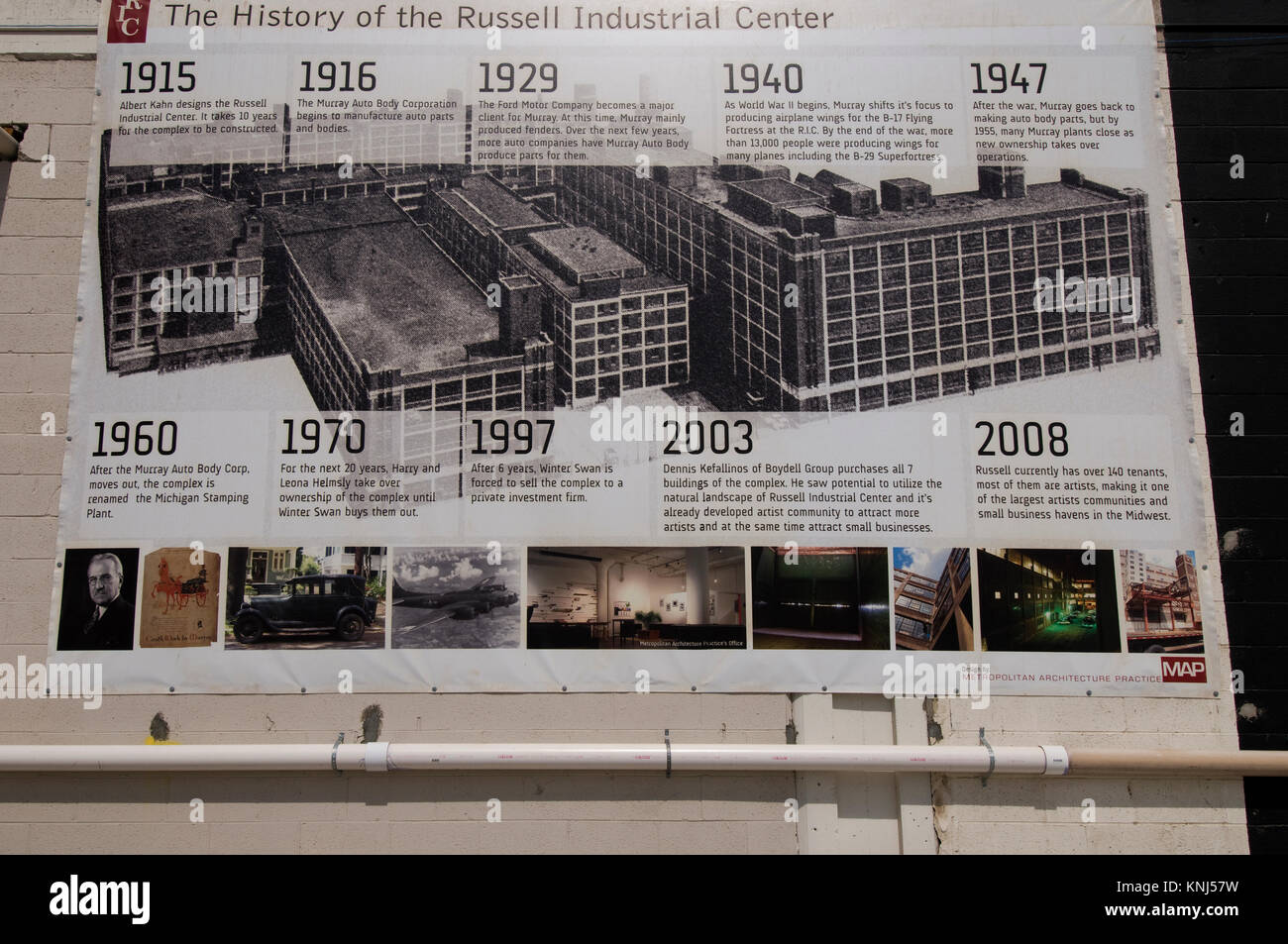 History of Russell Industrial Center, Detroit, Michigan, USA History of ...