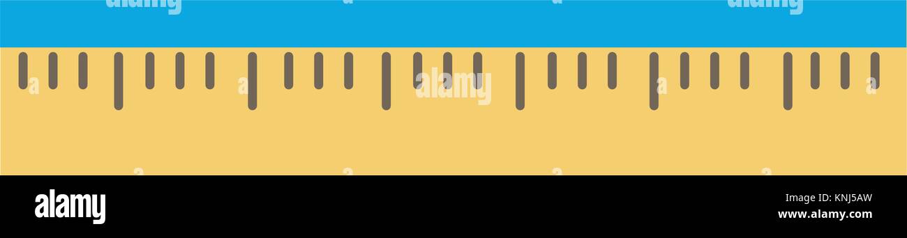 colorful ruler school tool to study education Stock Vector Image & Art ...