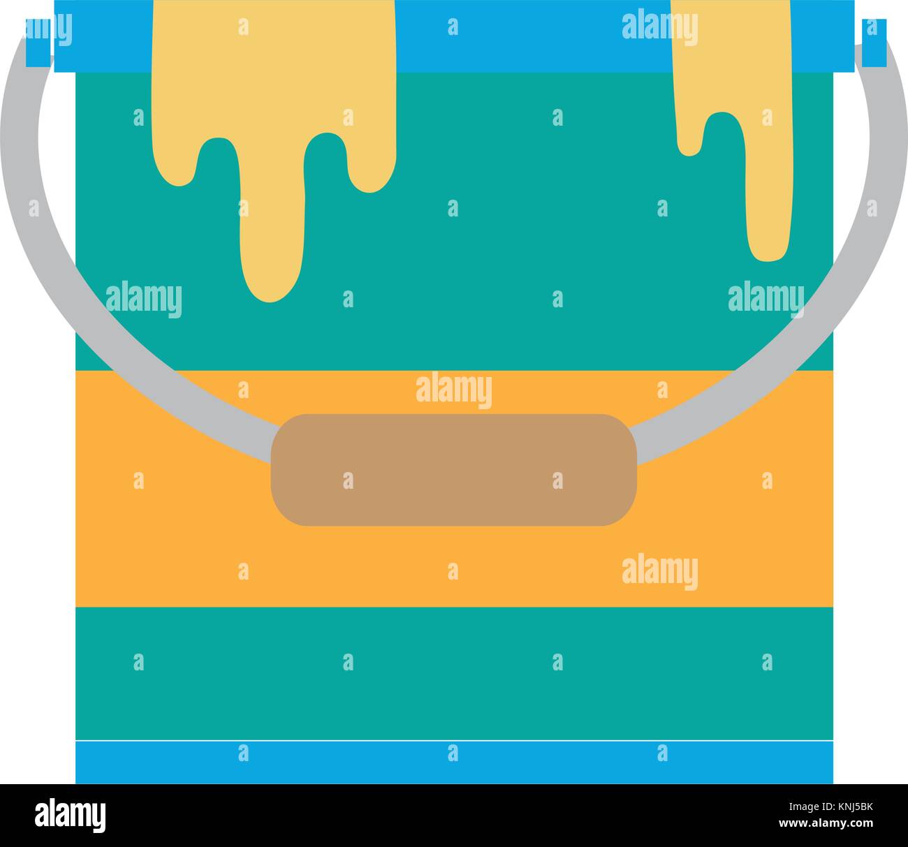 Paint can top Stock Vector Images - Alamy