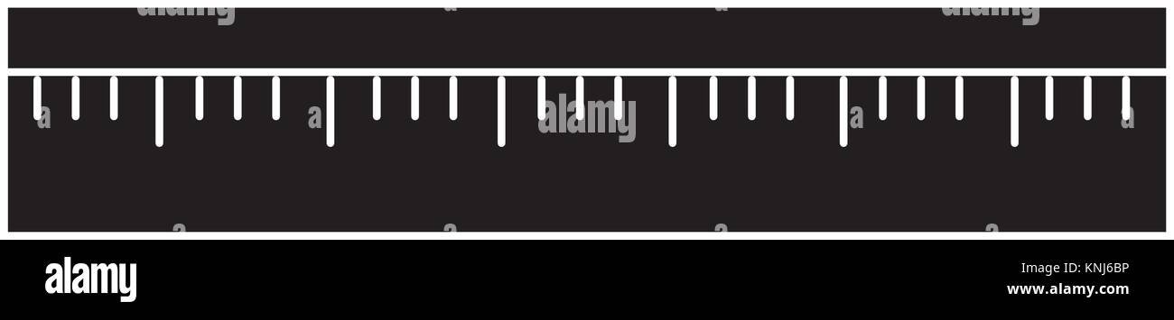 contour ruler school tool to study education Stock Vector Image & Art ...