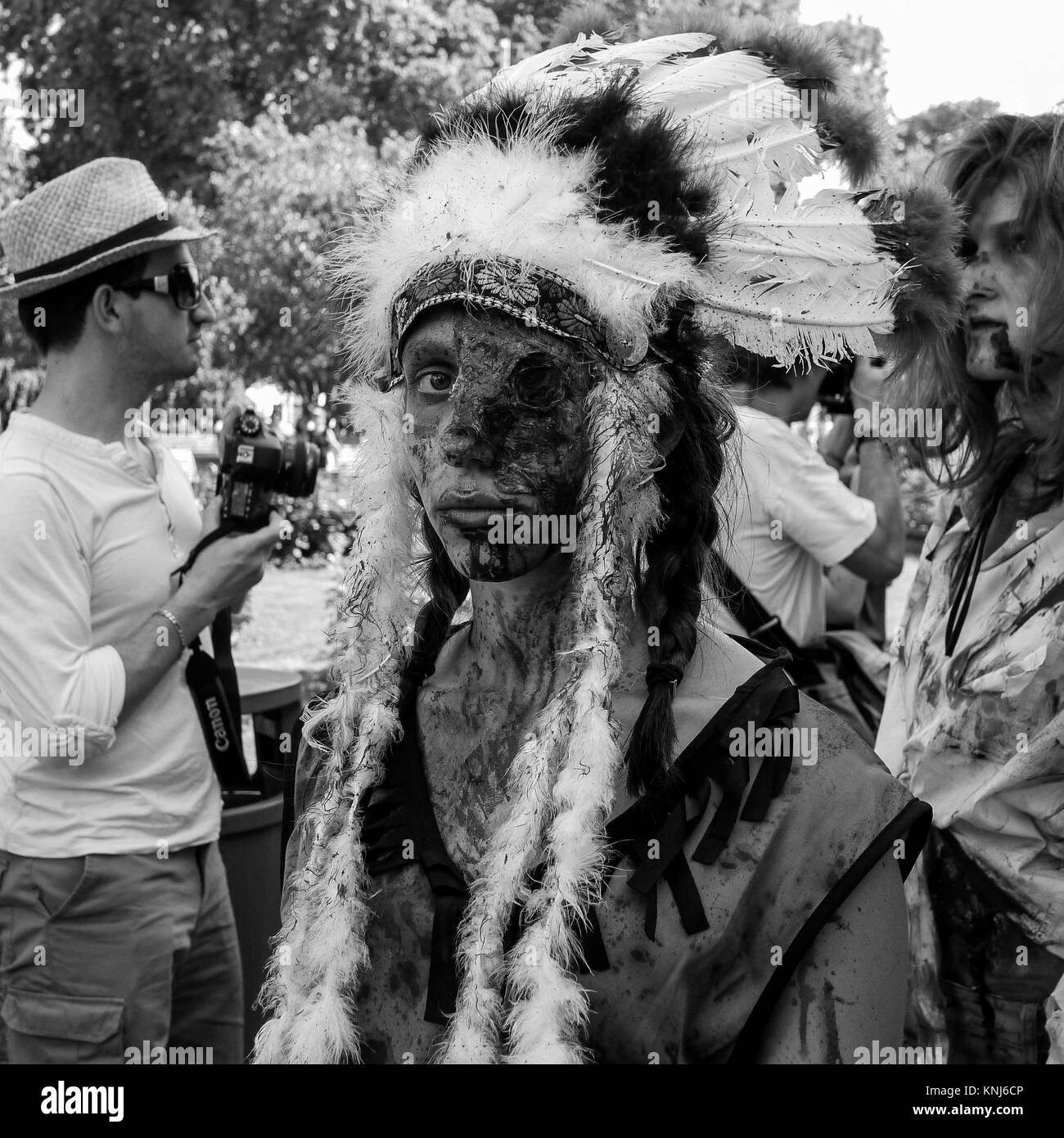 Zombie Day, Lyon, France Stock Photo - Alamy