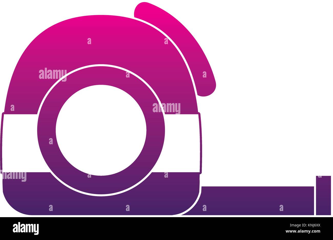silhouette measuring contruction equiment tool industry Stock Vector ...