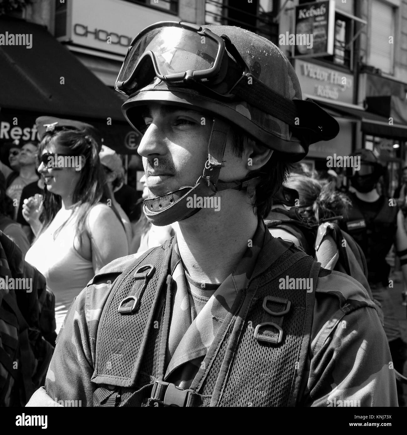 Zombie zombies Black and White Stock Photos & Images - Alamy