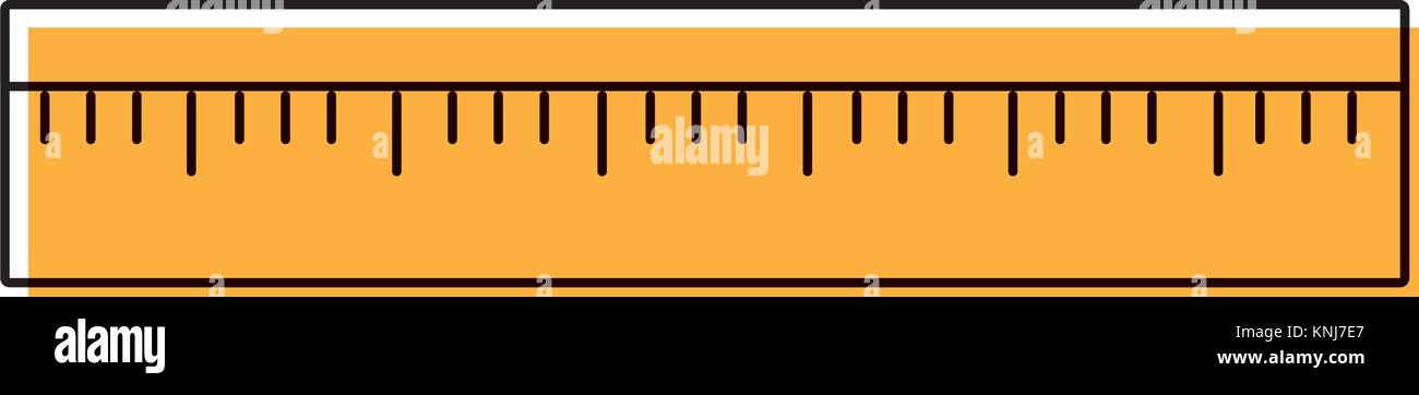 color ruler school tool to study education Stock Vector Image & Art - Alamy