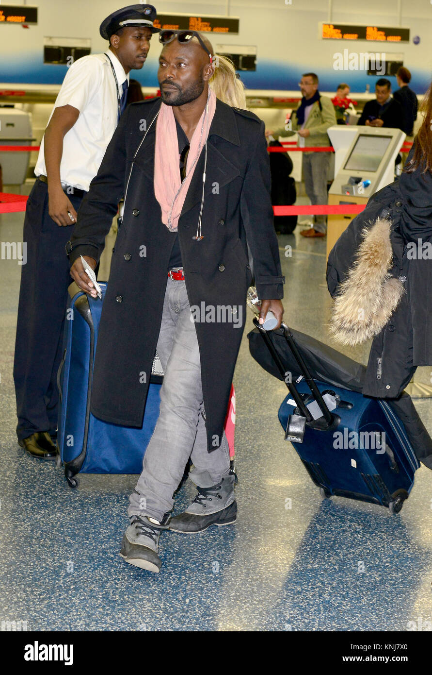 Haitian actor jimmy jean louis at miami international airport hi-res ...