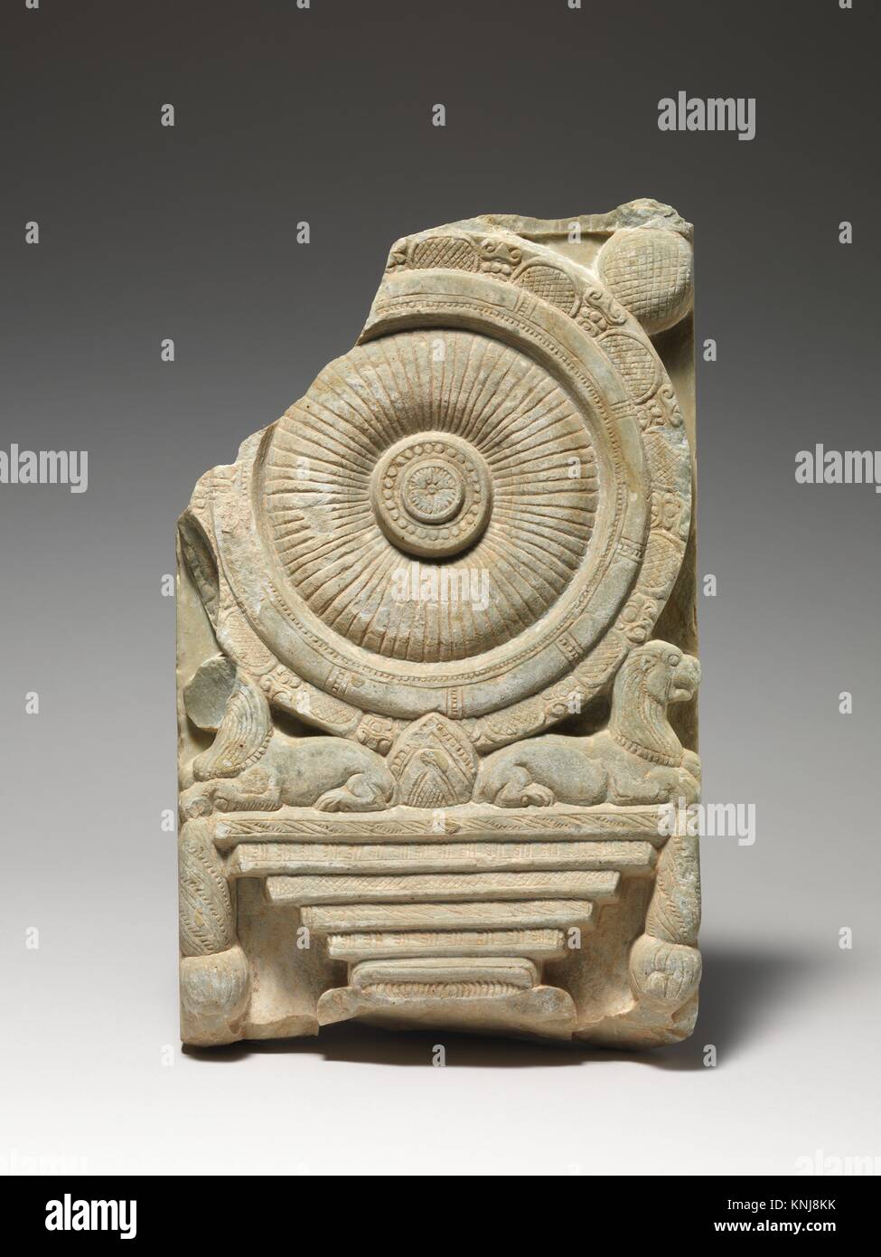 Dharmachakra or dharma wheel the wheel of the law hi-res stock ...