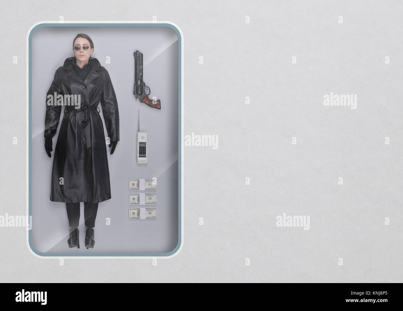 Female secret agent hi-res stock photography and images - Alamy