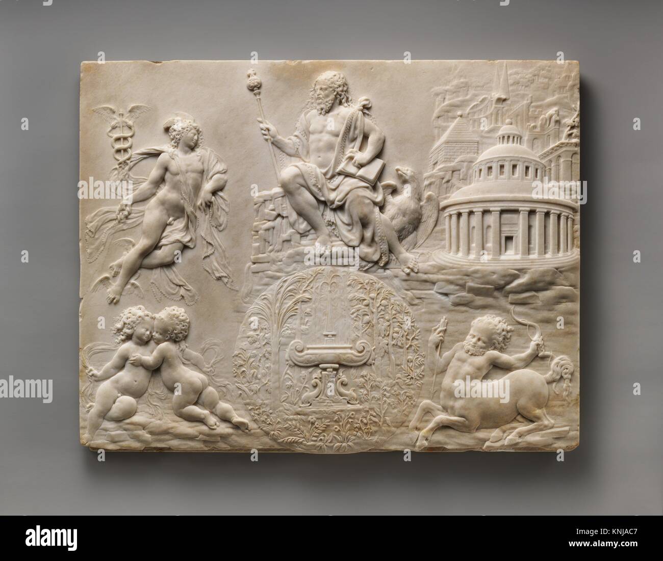 Marble relief jupiter hi-res stock photography and images - Alamy