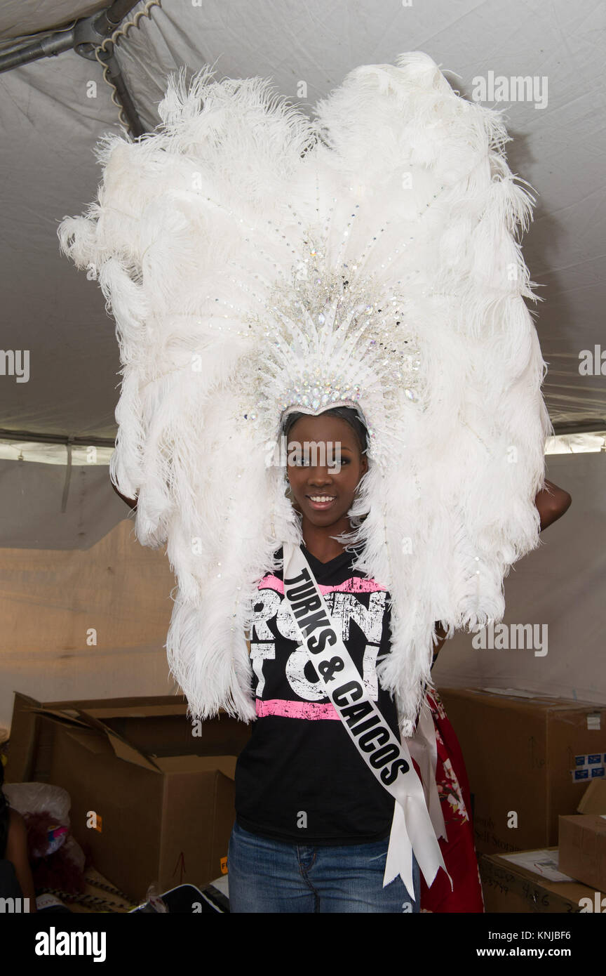 DORAL, FL - JANUARY 21: Shanice Williams, Miss Turks & Caicos 2014 ...