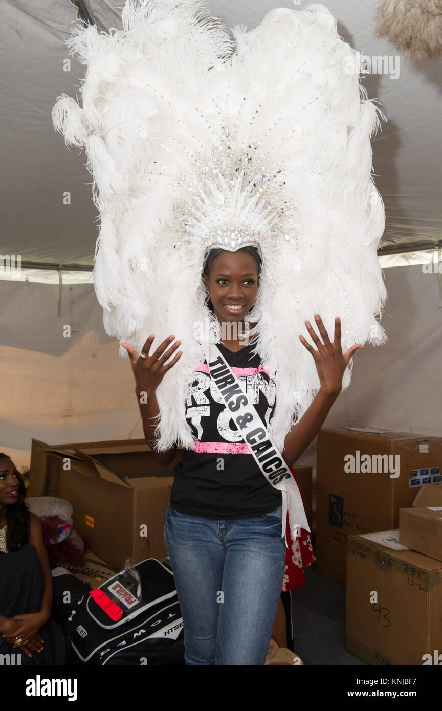 DORAL, FL - JANUARY 21: Shanice Williams, Miss Turks & Caicos 2014 ...