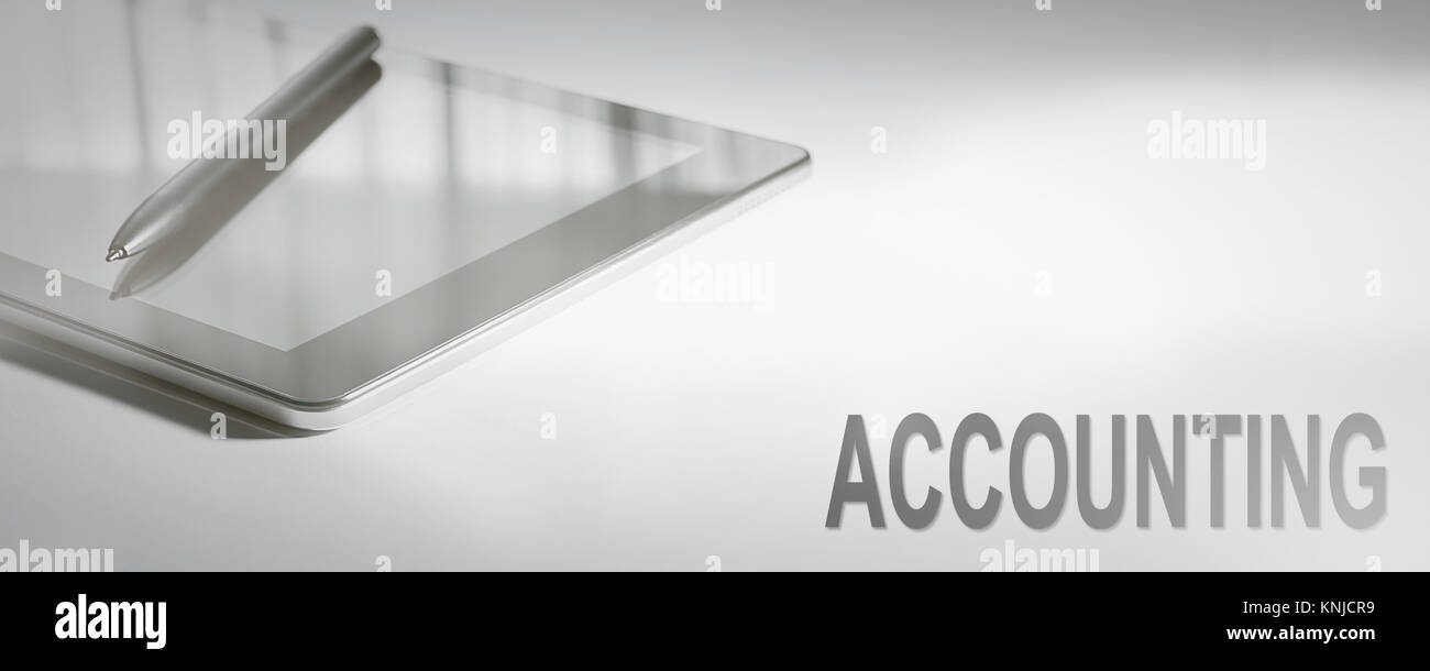 ACCOUNTING Business Concept Digital Technology. Graphic Concept Stock ...