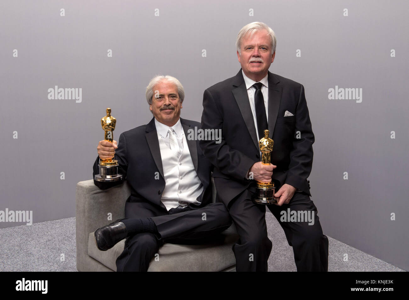 HOLLYWOOD, CA - FEBRUARY 22: Alan Robert Murray and Bub Asman pose ...