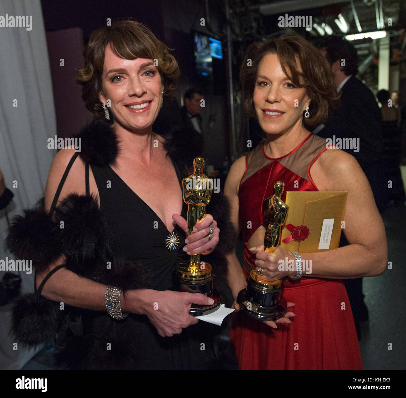 HOLLYWOOD, CA - FEBRUARY 22: Dana Perry and Ellen Goosenberg Kent ...