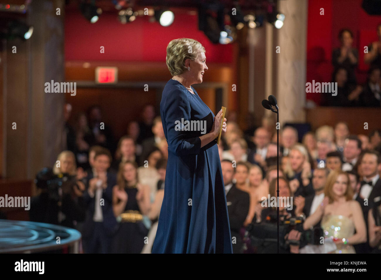 HOLLYWOOD, CA - FEBRUARY 22: Felicity Jones and Chris Pratt present ...