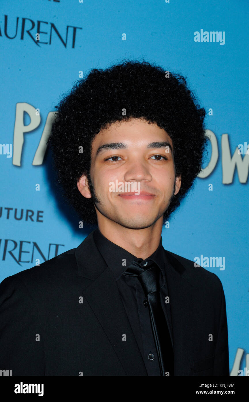 NEW YORK, NY - JULY 21: Justice Smith attends the 'Paper Towns' New ...