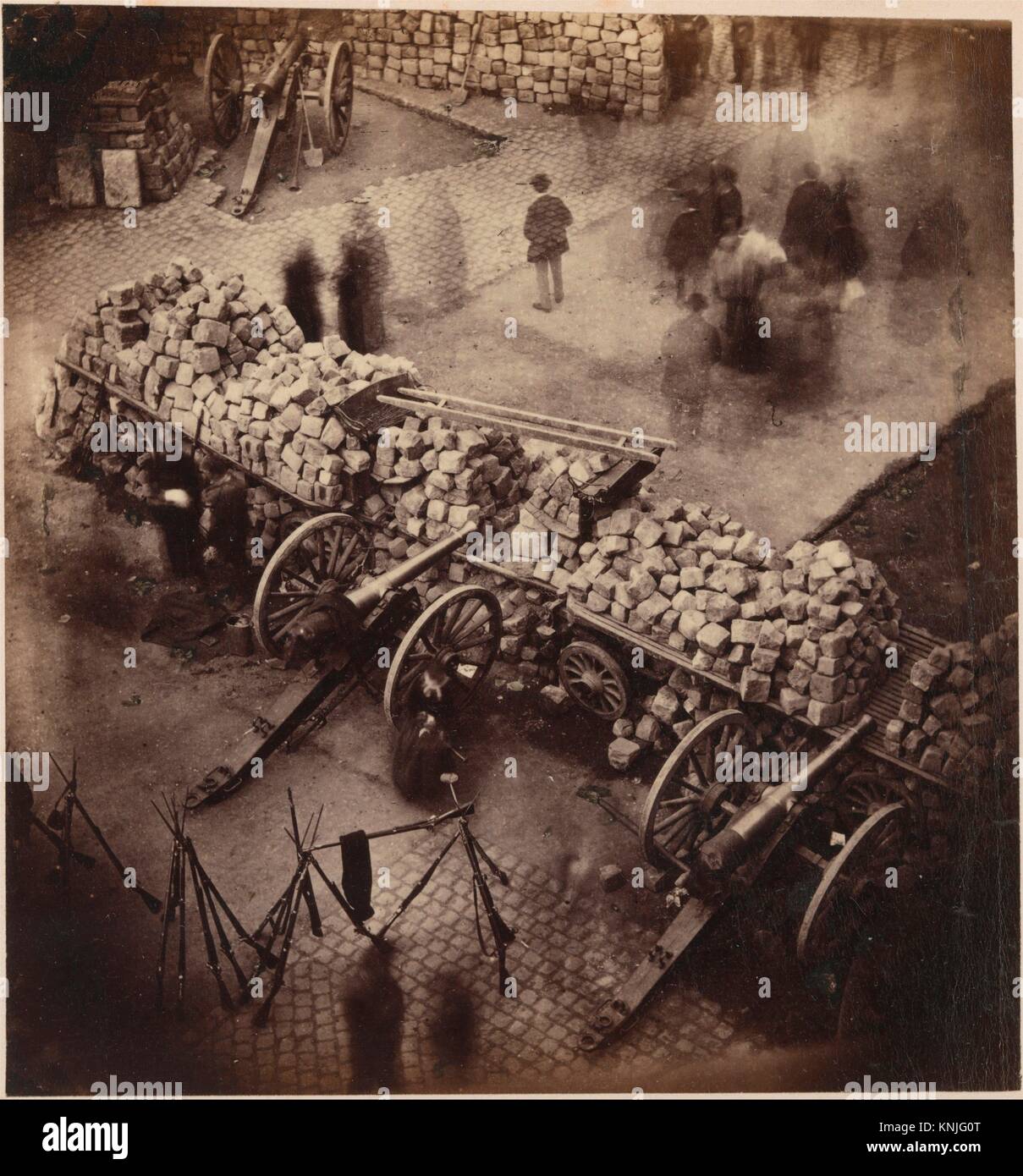 Paris commune 1871 la place hi-res stock photography and images - Alamy