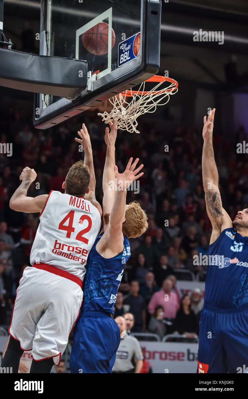 Deutschland, Bamberg, Brose Arena, 11.12.2017, Basketball - BBL - Brose ...