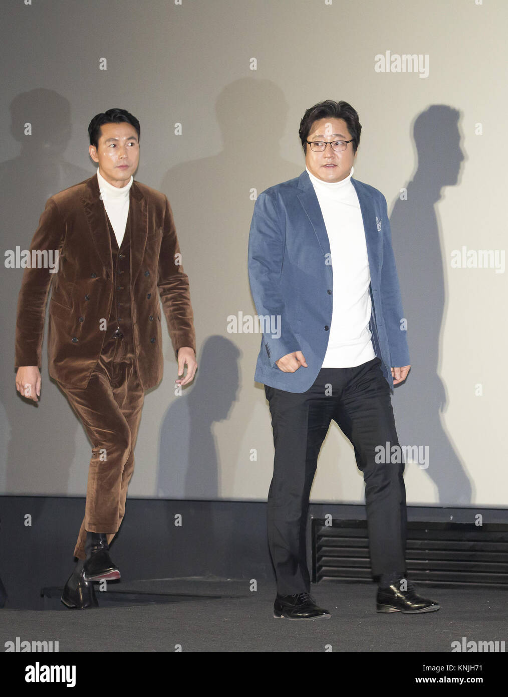 Jung Woo-Sung and Kwak Do-Won, Dec 11, 2017 : South Korean actors Jung ...