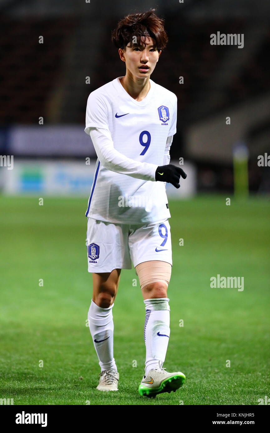 Chiba, Japan. 11th Dec, 2017. Kang Yumi (KOR) Football/Soccer : EAFF E ...