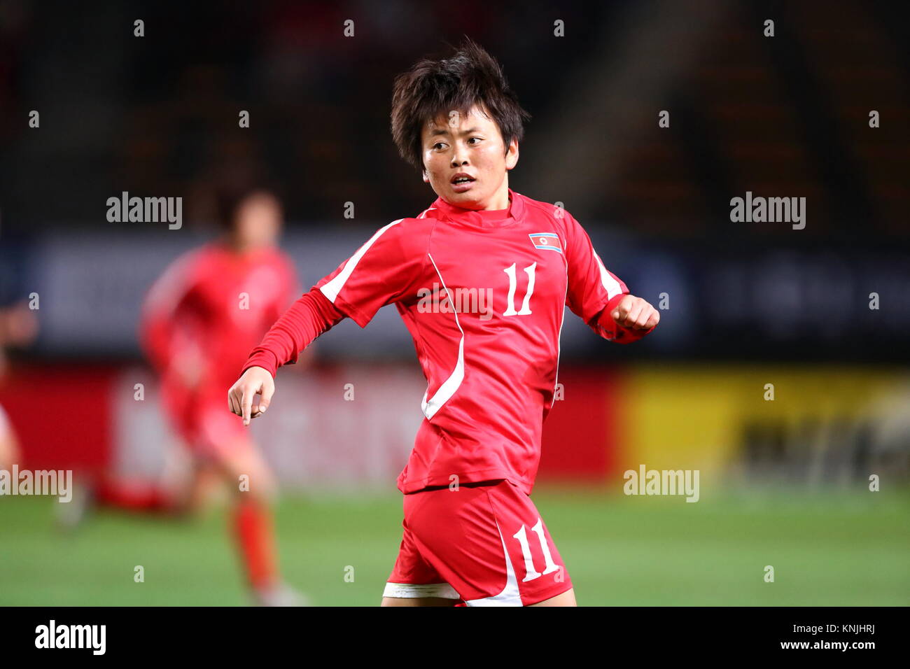 Chiba, Japan. 11th Dec, 2017. Sung Hyang Sim (PRK) Football/Soccer ...