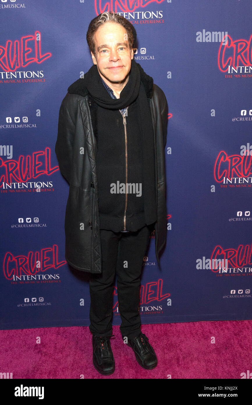 New York, NY - December 11, 2017: Steven Sater attends Opening night of ...