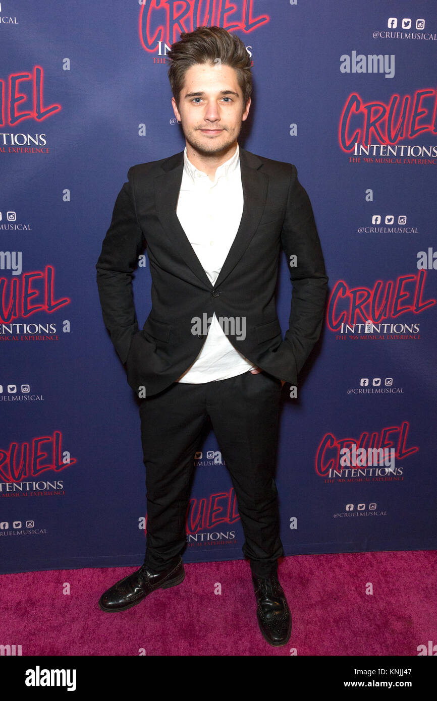 New York, NY - December 11, 2017: Andy Mientus attends Opening night of ...