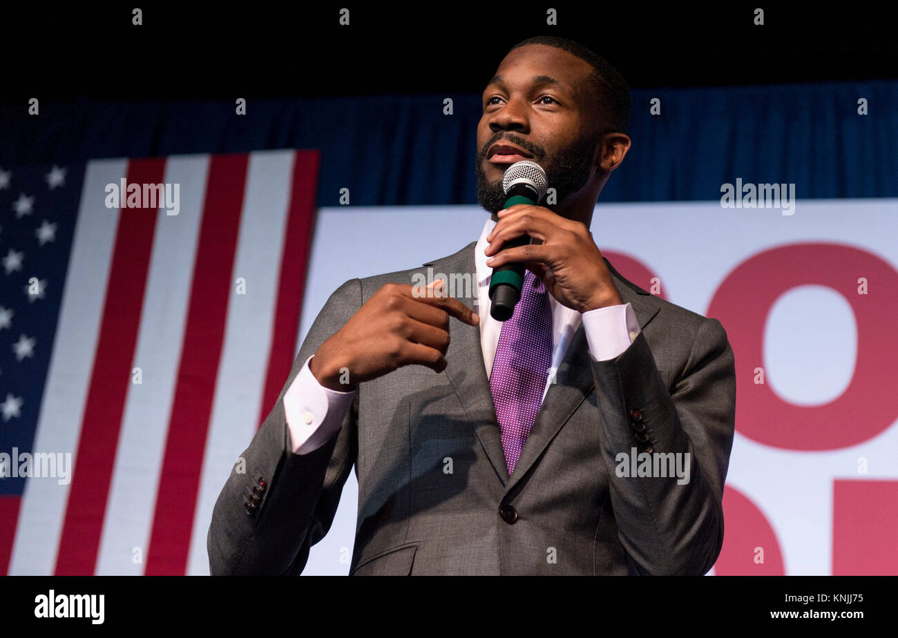 Birmingham, Alabama, USA. 11th Dec, 2017. The new Mayor of Birmingham ...