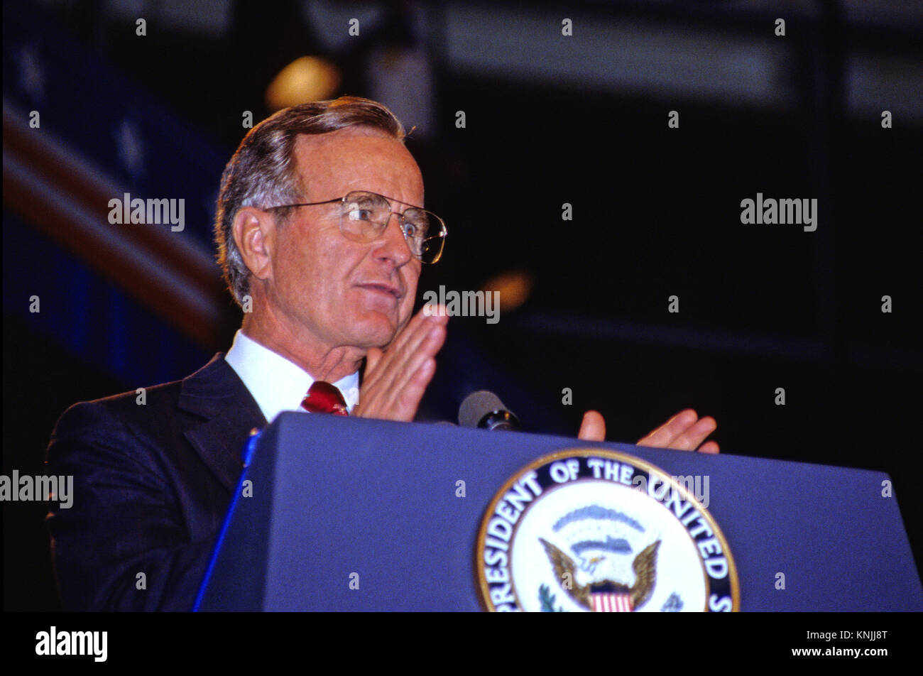 New Orleans, Louisiana, USA. 18th Aug, 1988. United States Vice ...