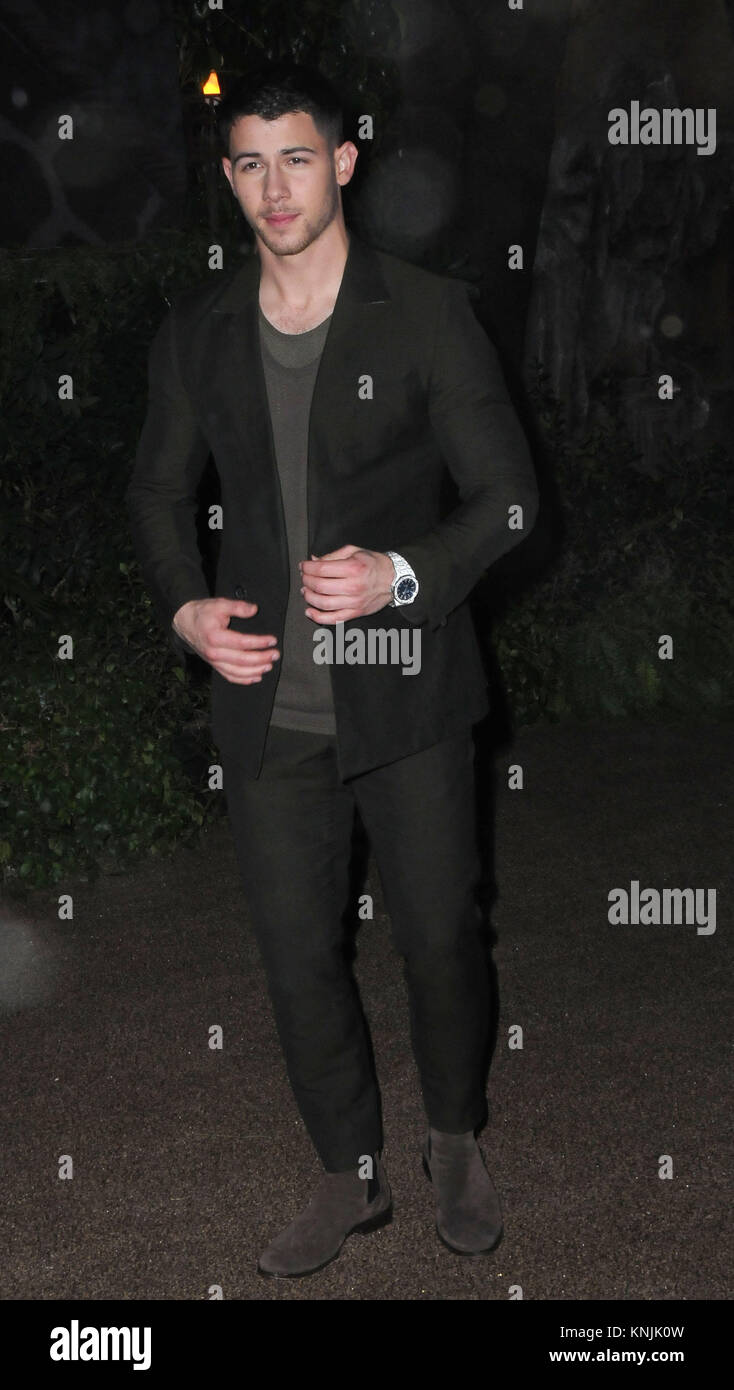 Hollywood, USA. 11th Dec, 2017. Singer/actor Nick Jonas attends the ...