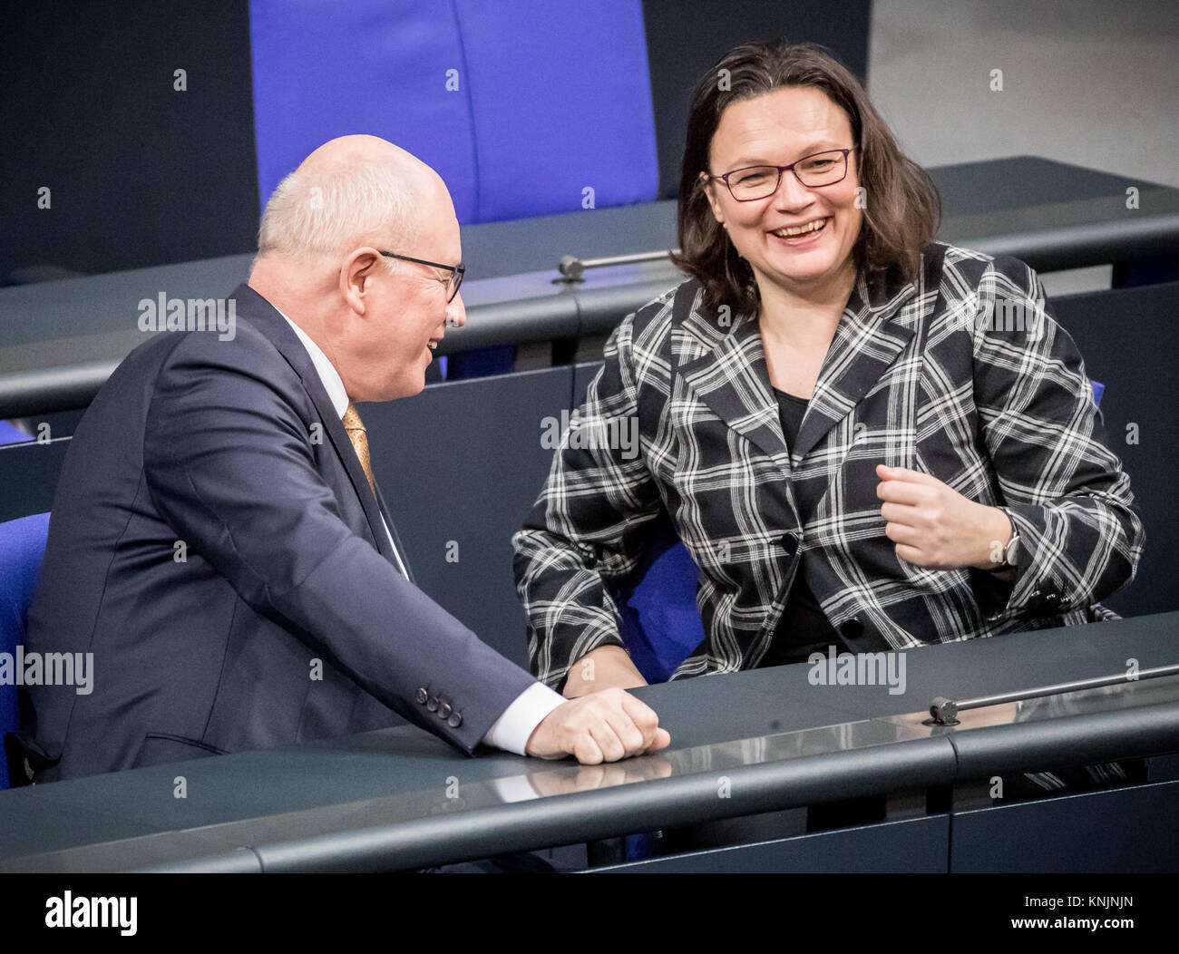 Berlin, Germany. 12th Dec, 2017. Faction leader of the Christian ...