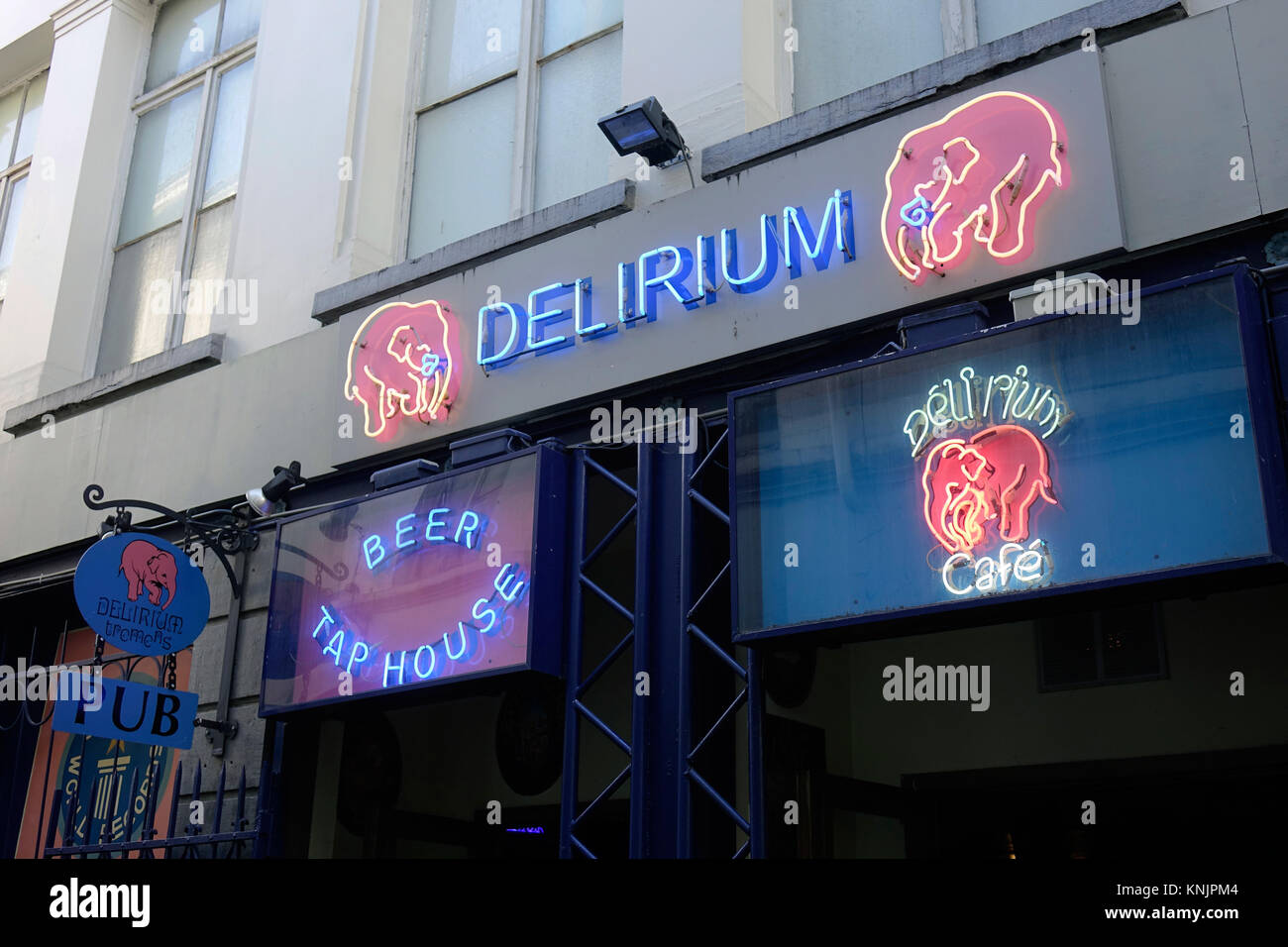 Delirium café brussels hi-res stock photography and images - Alamy