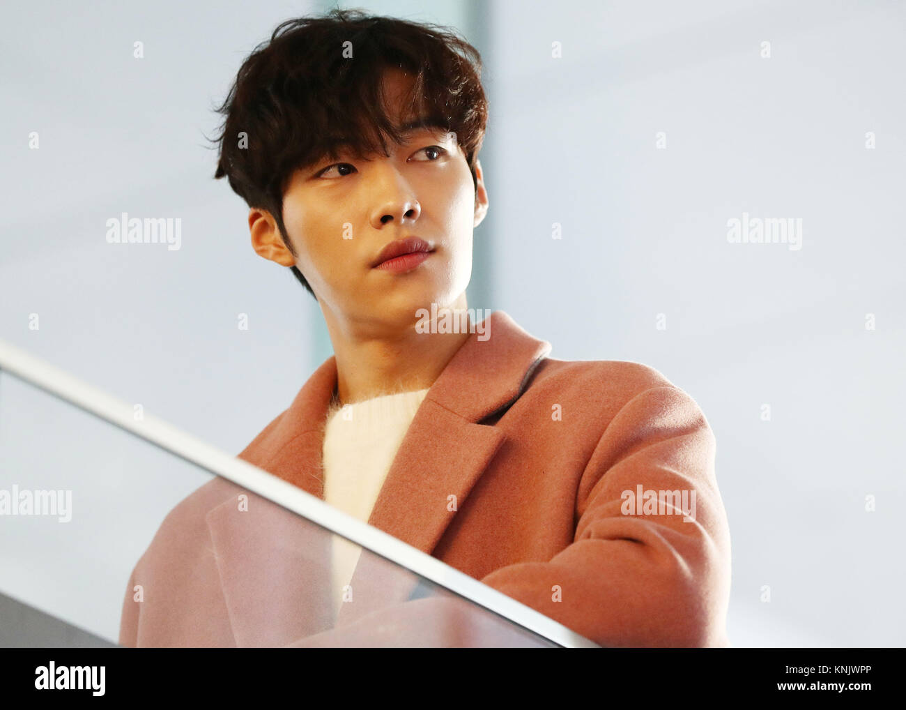 13th Dec, 2017. S. Korean actor Woo Doh-hwan South Korean actor Woo Doh ...