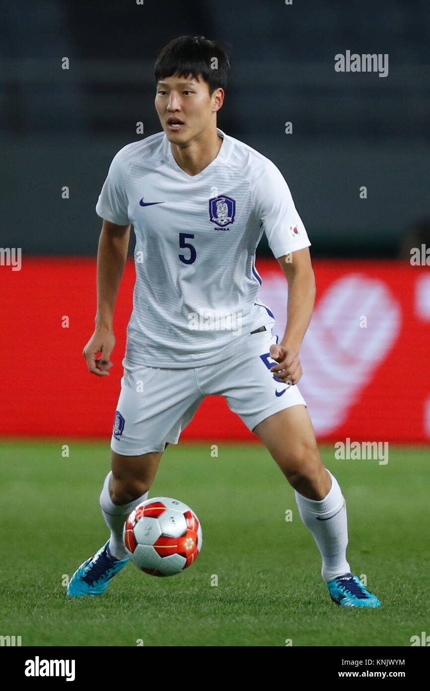 Tokyo, Japan. 12th Dec, 2017. Kwon Kyunghyun (KOR) Football/Soccer : EAFF E-1 Football ...
