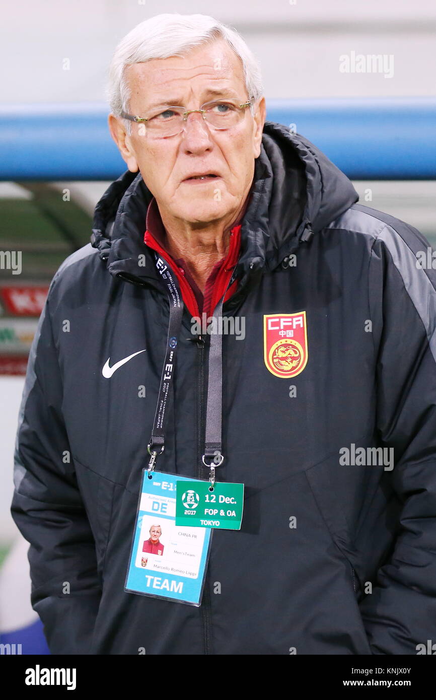 Tokyo, Japan. 12th Dec, 2017. Marcello Lippi (CHN) Football/Soccer ...
