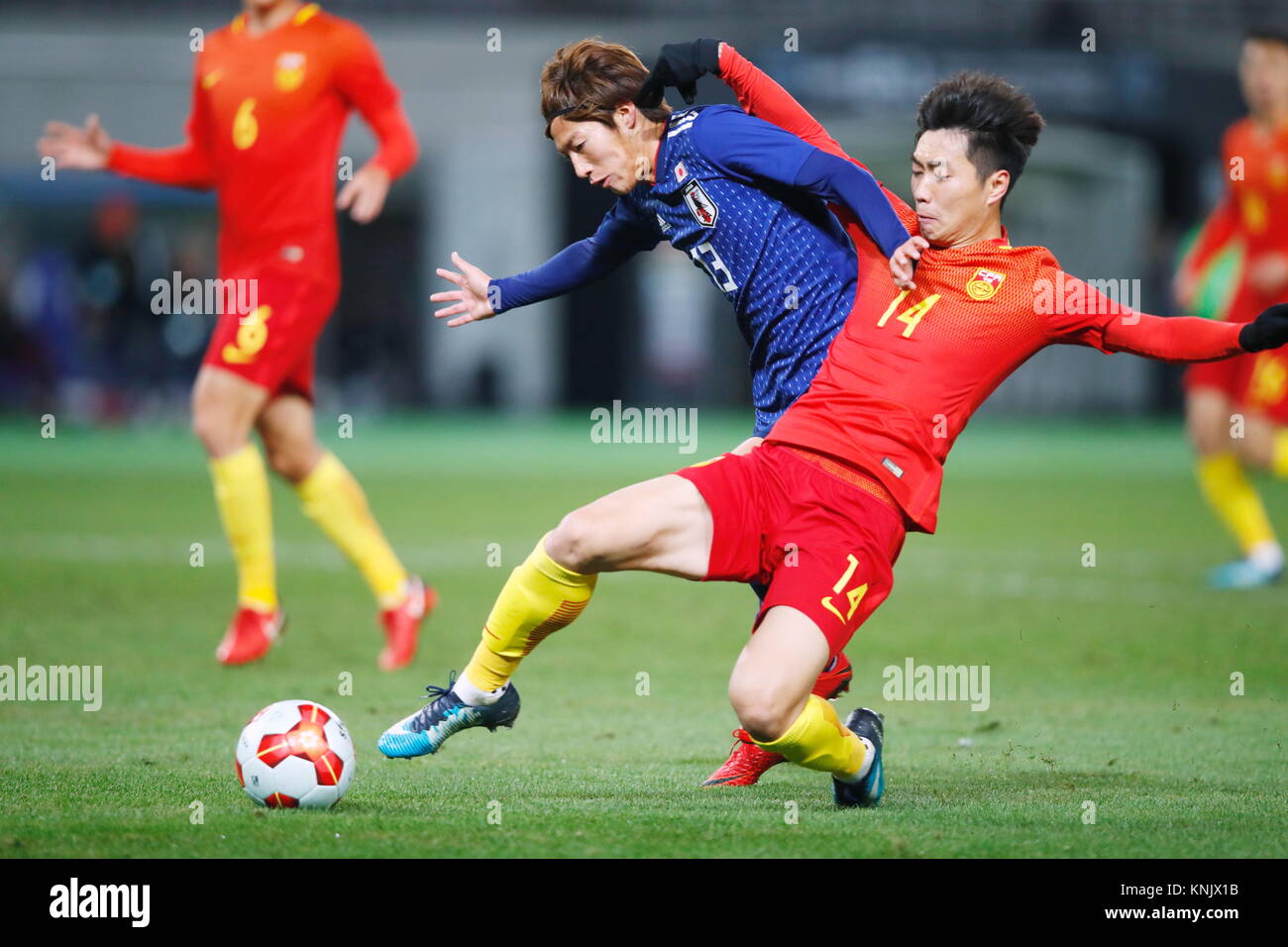 Tokyo, Japan. 12th Dec, 2017. Shoma Doi (JPN) Football/Soccer : EAFF E ...