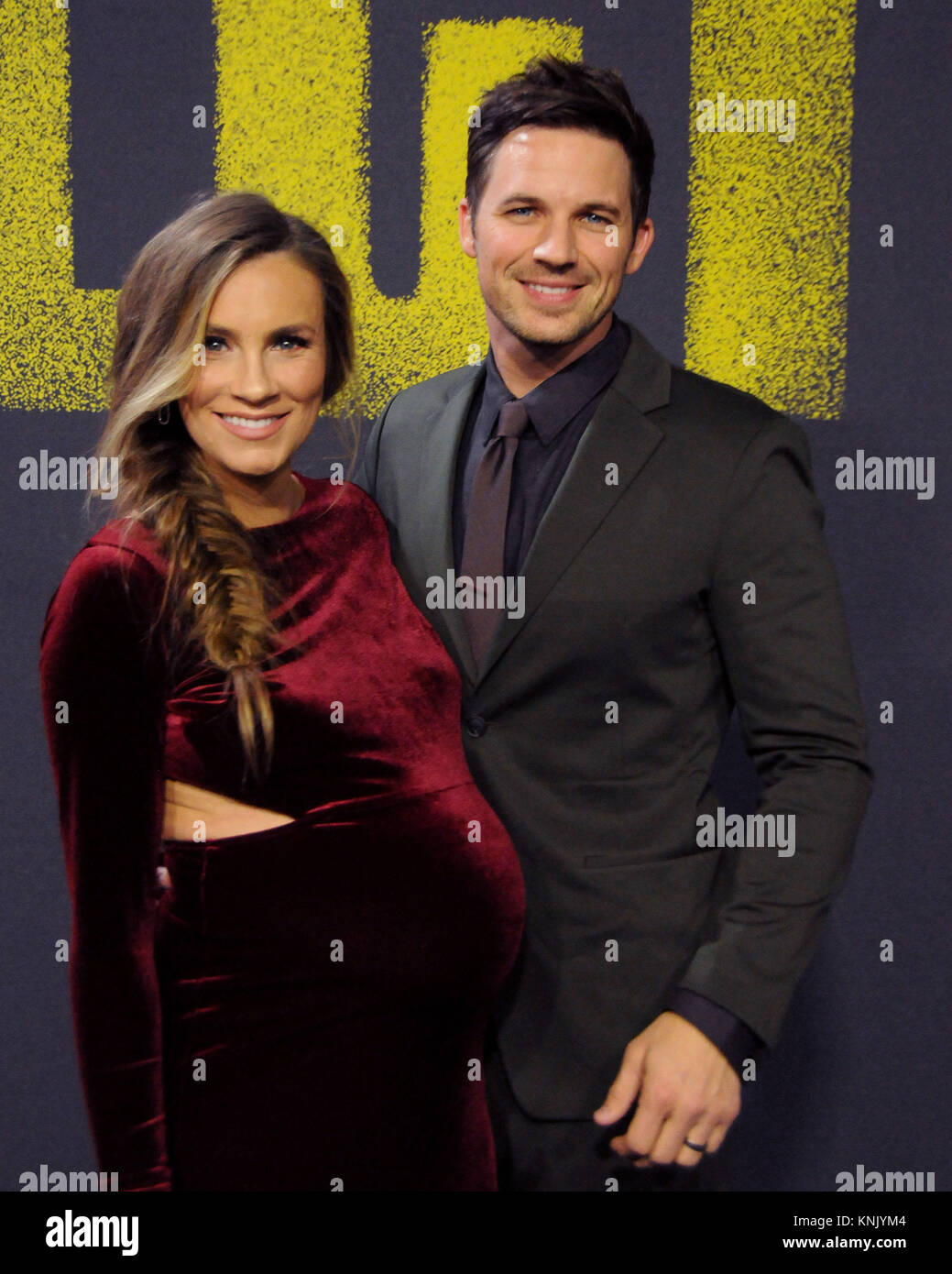 Hollywood, USA. 12th Dec, 2017. (L-R) Angela Stacy and actor Matt ...