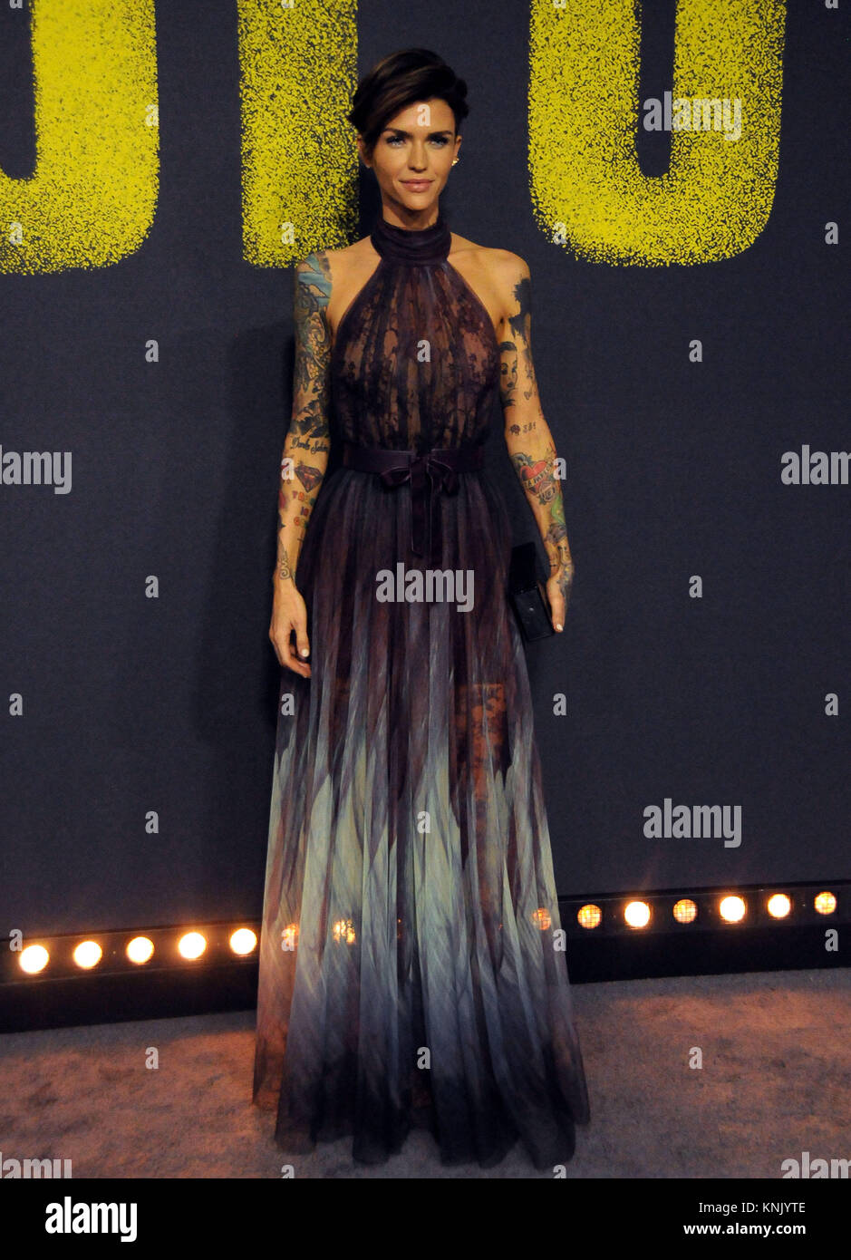 Hollywood, USA. 12th Dec, 2017. Actress Ruby Rose attends the premiere ...
