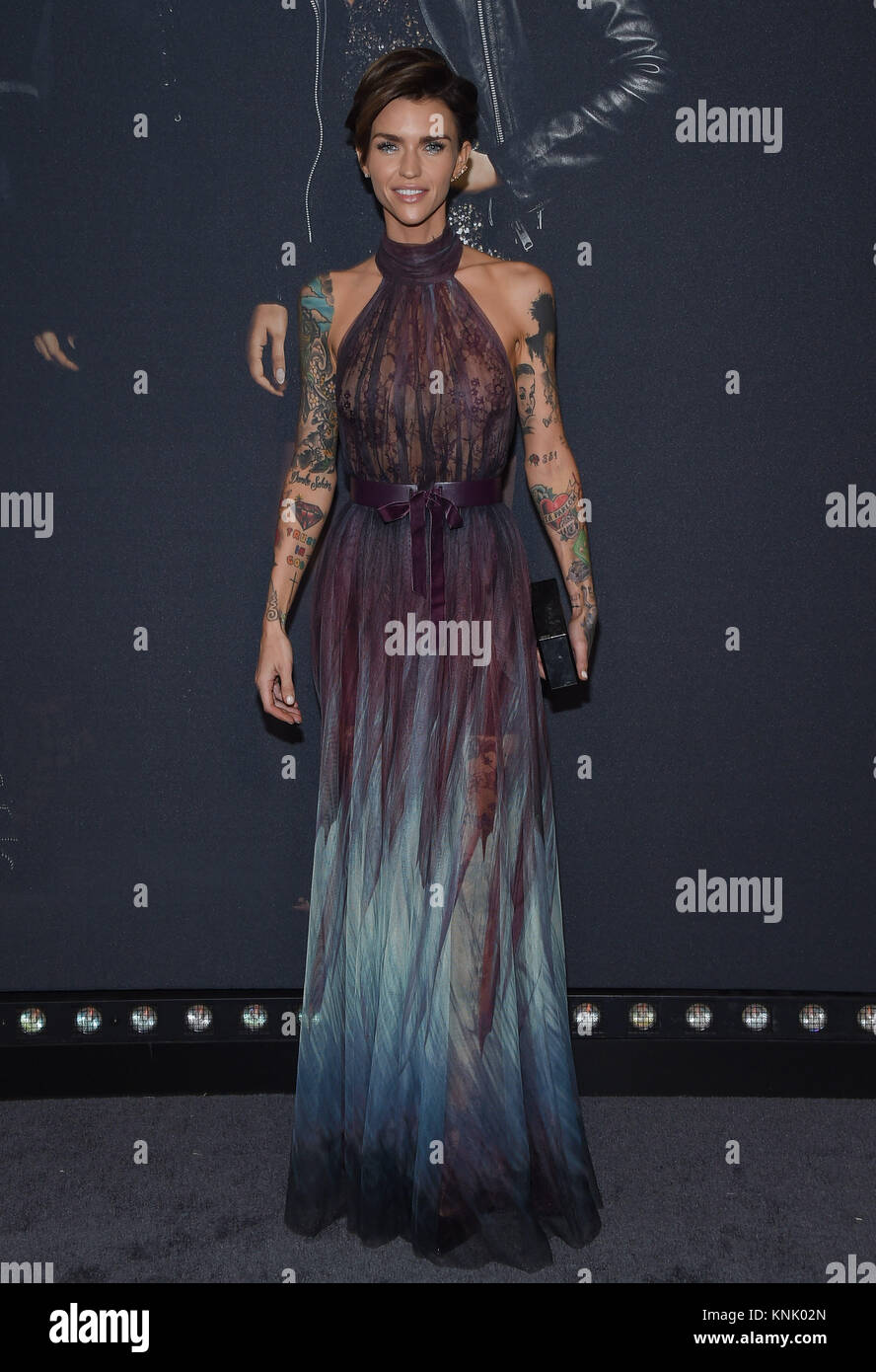 Hollywood, California, USA. 12th Dec, 2017. Ruby Rose arrives for the ...