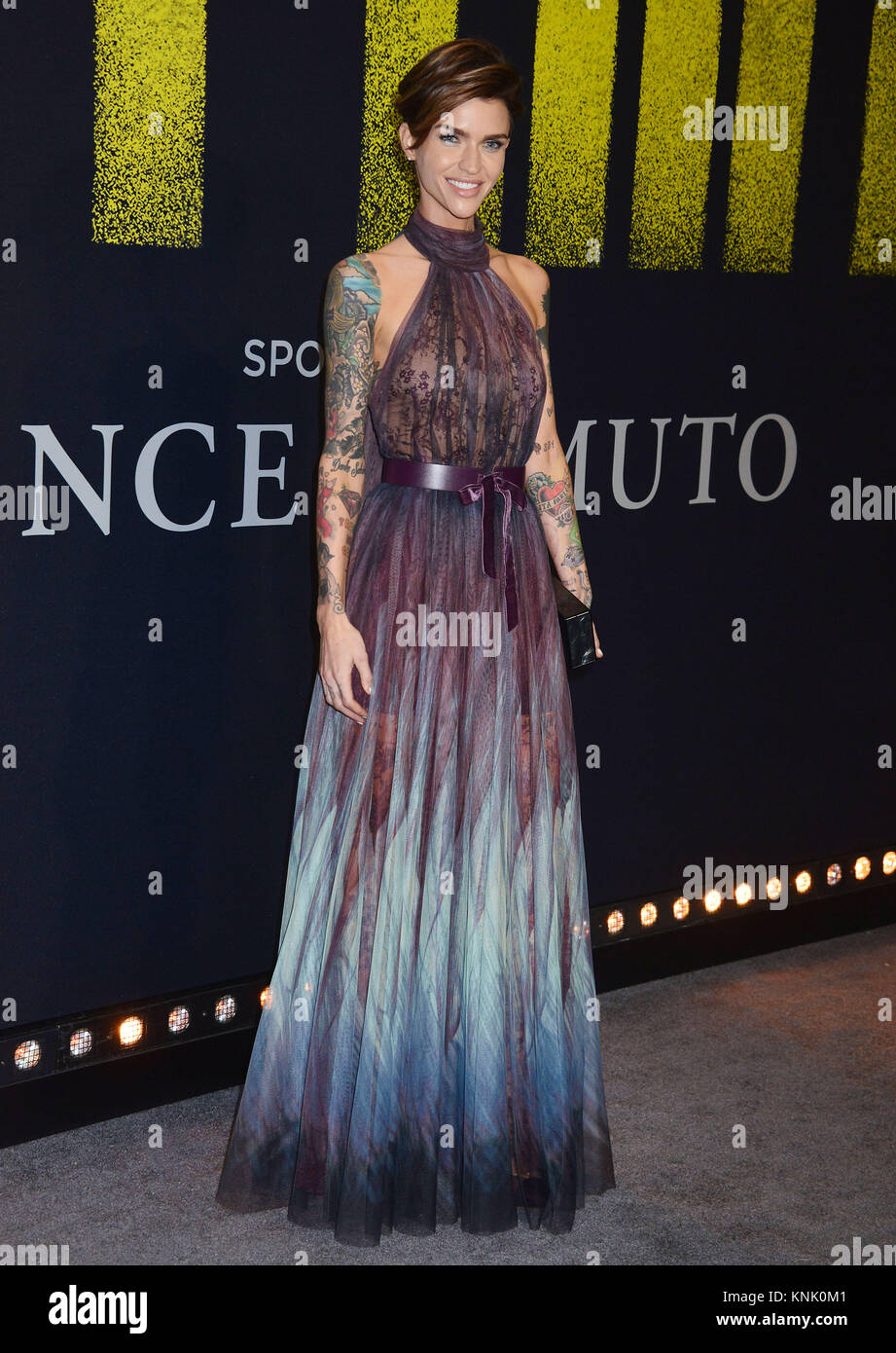 Los Angeles, USA. 12th Dec, 2017. Ruby Rose 017 attends the premiere of ...