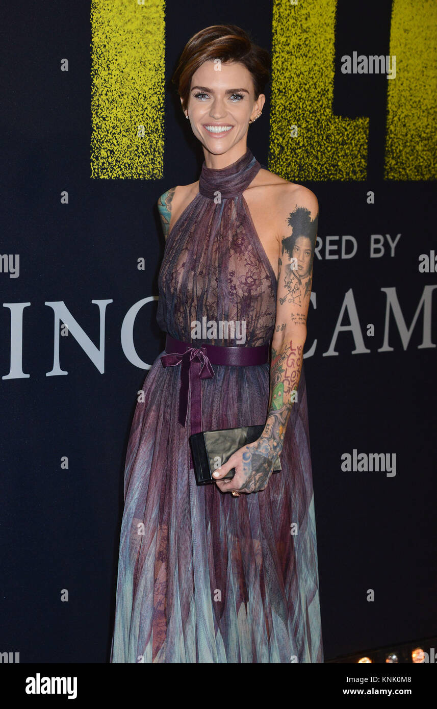 Los Angeles, USA. 12th Dec, 2017. Ruby Rose 019 attends the premiere of ...