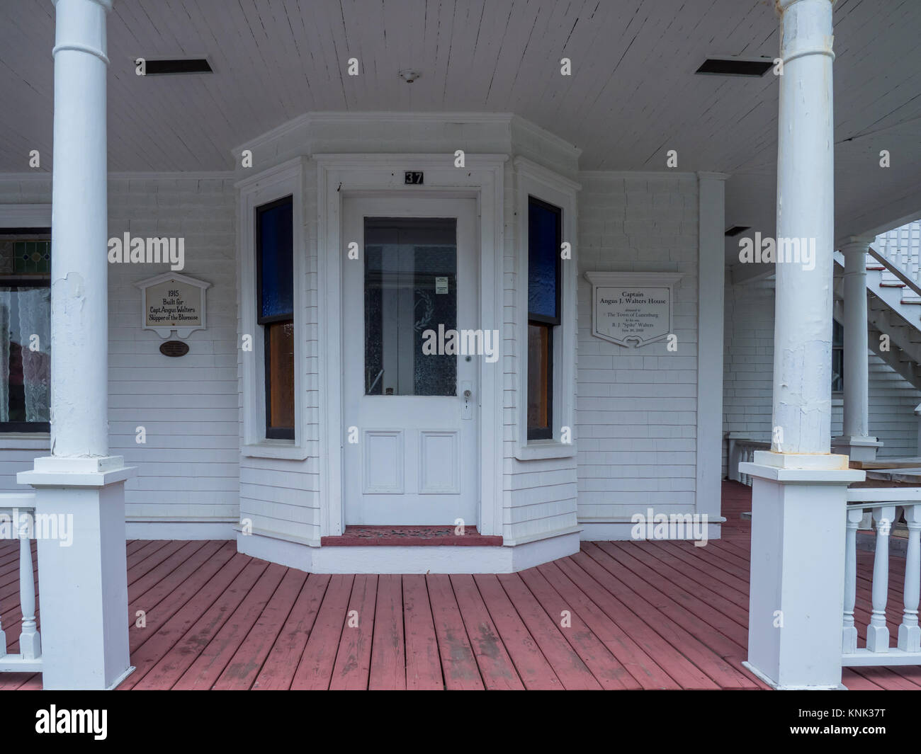 Captain Angus J. Walters House, Lunenburg, Nova Scotia, Canada Stock ...