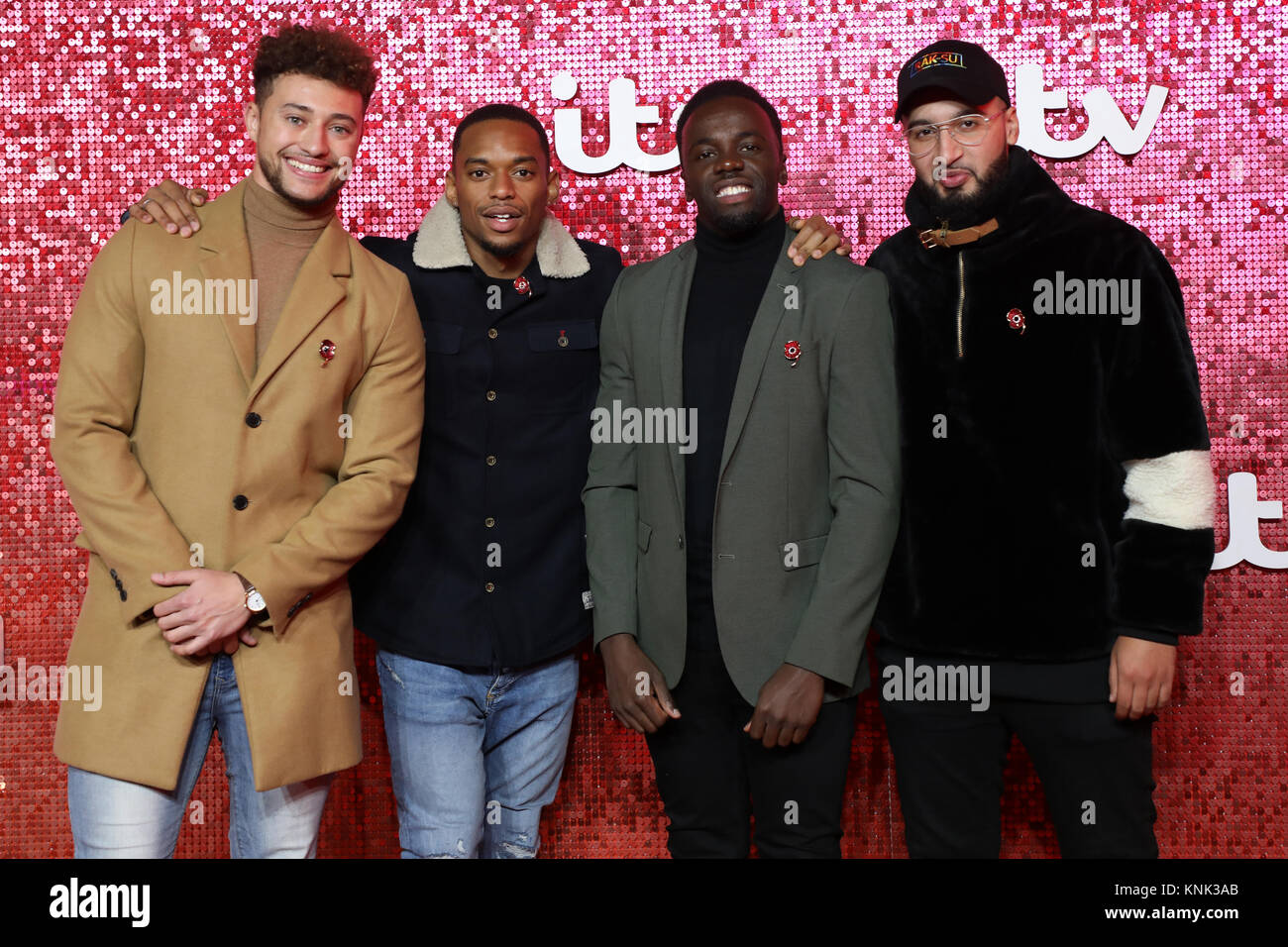 The ITV Gala - Arrivals Featuring: Rak-Su Where: London, United Kingdom ...