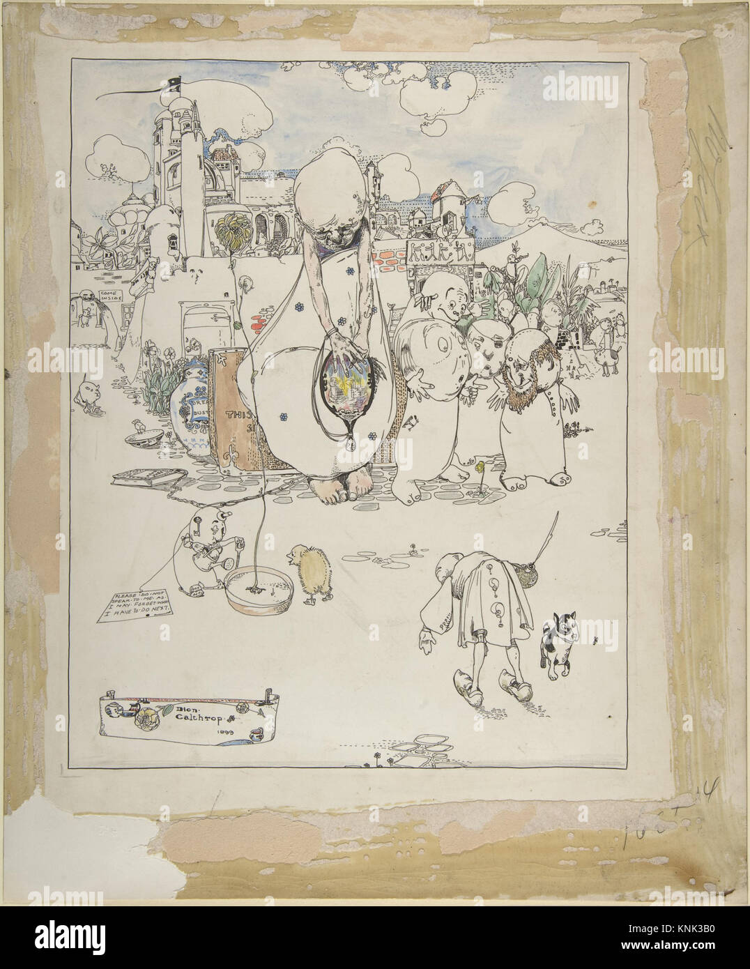 Confessions of an Inquiring Spirit, No. 6, drawing by English painter ...