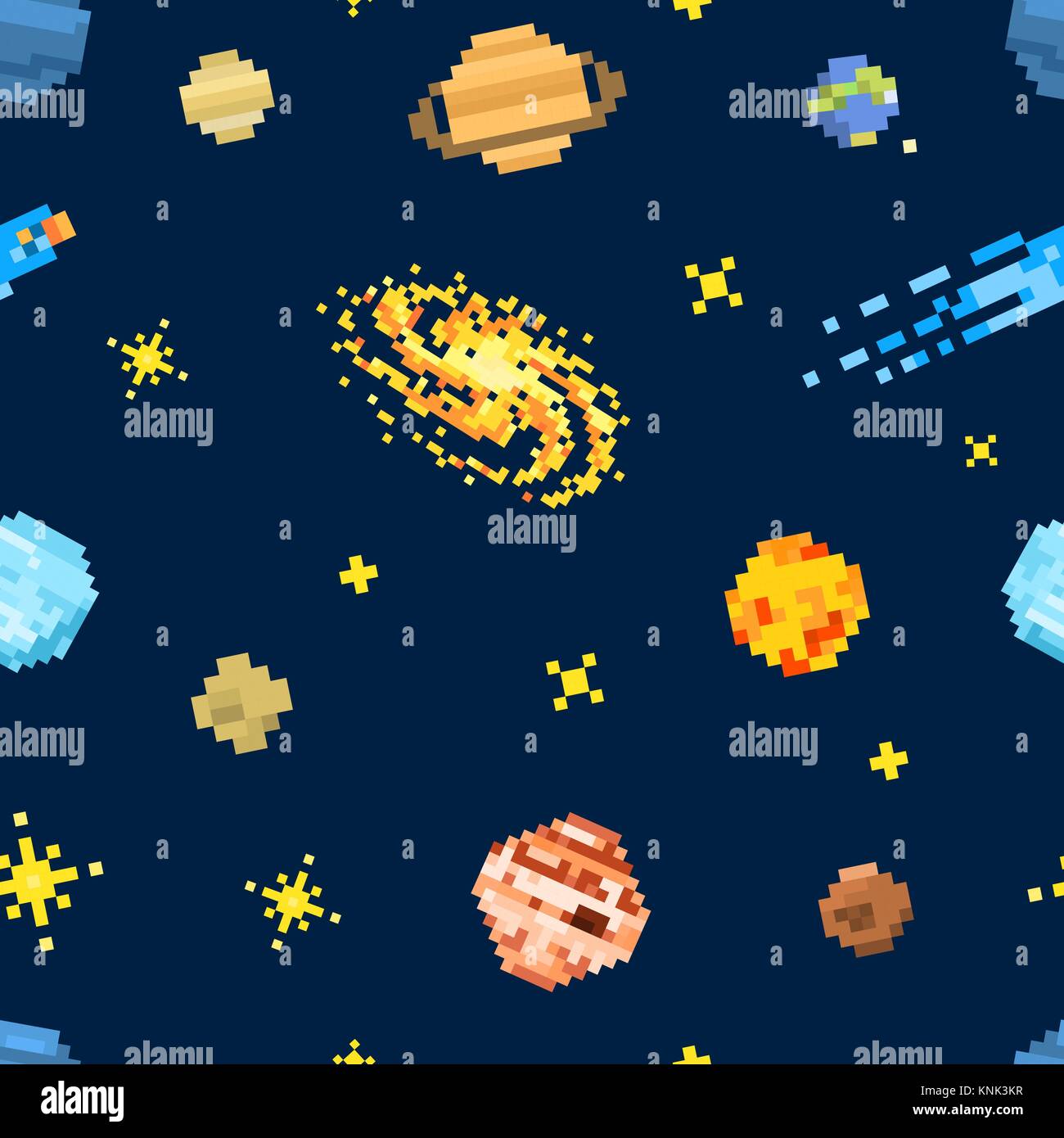 Solar System Alien Texture