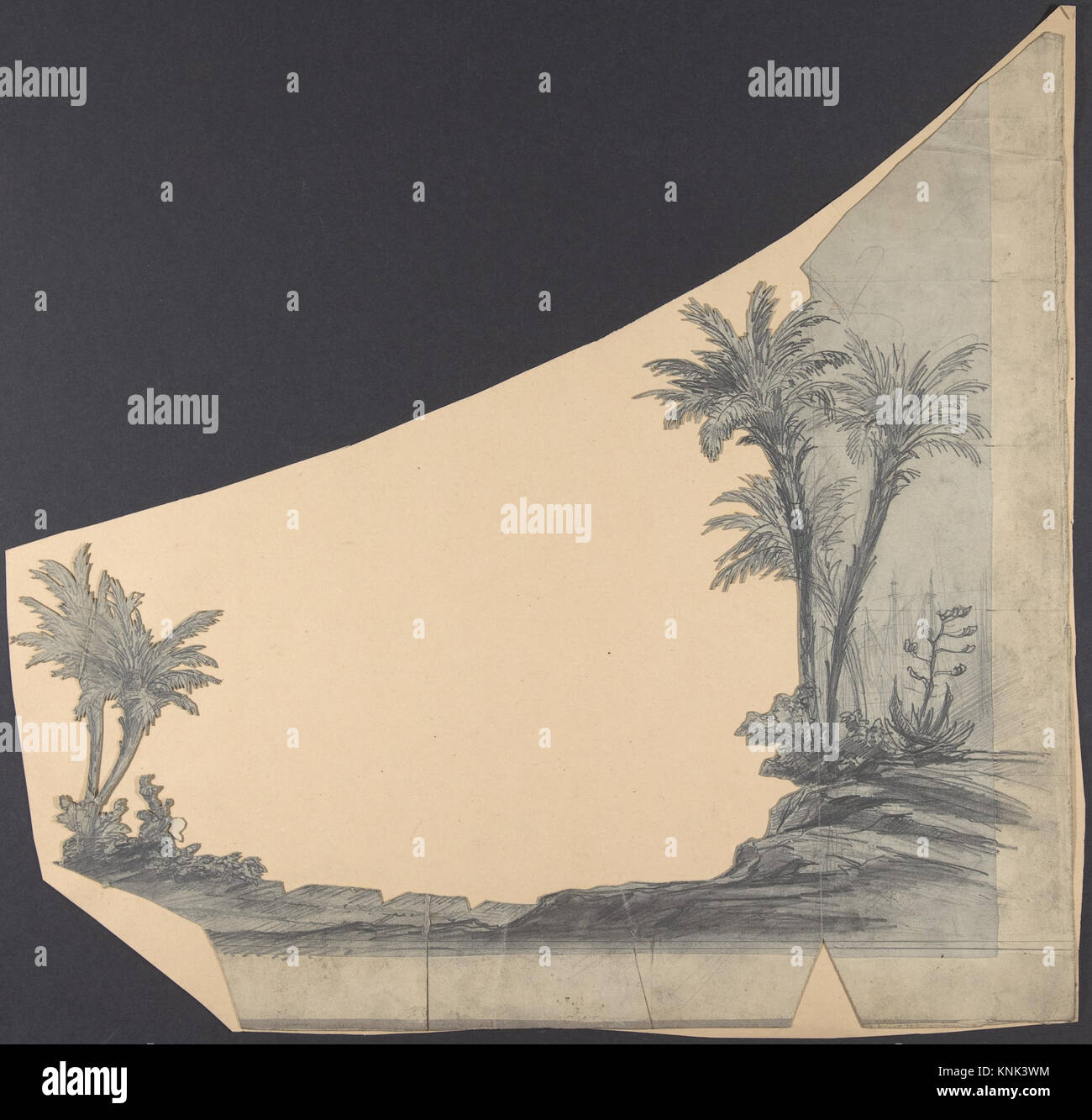 Design for a Stage Set at the Opéra, Paris Stock Photo - Alamy