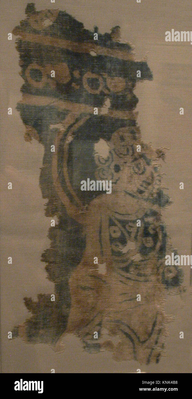Fragment of a Hanging with Haloed Figure Stock Photo - Alamy